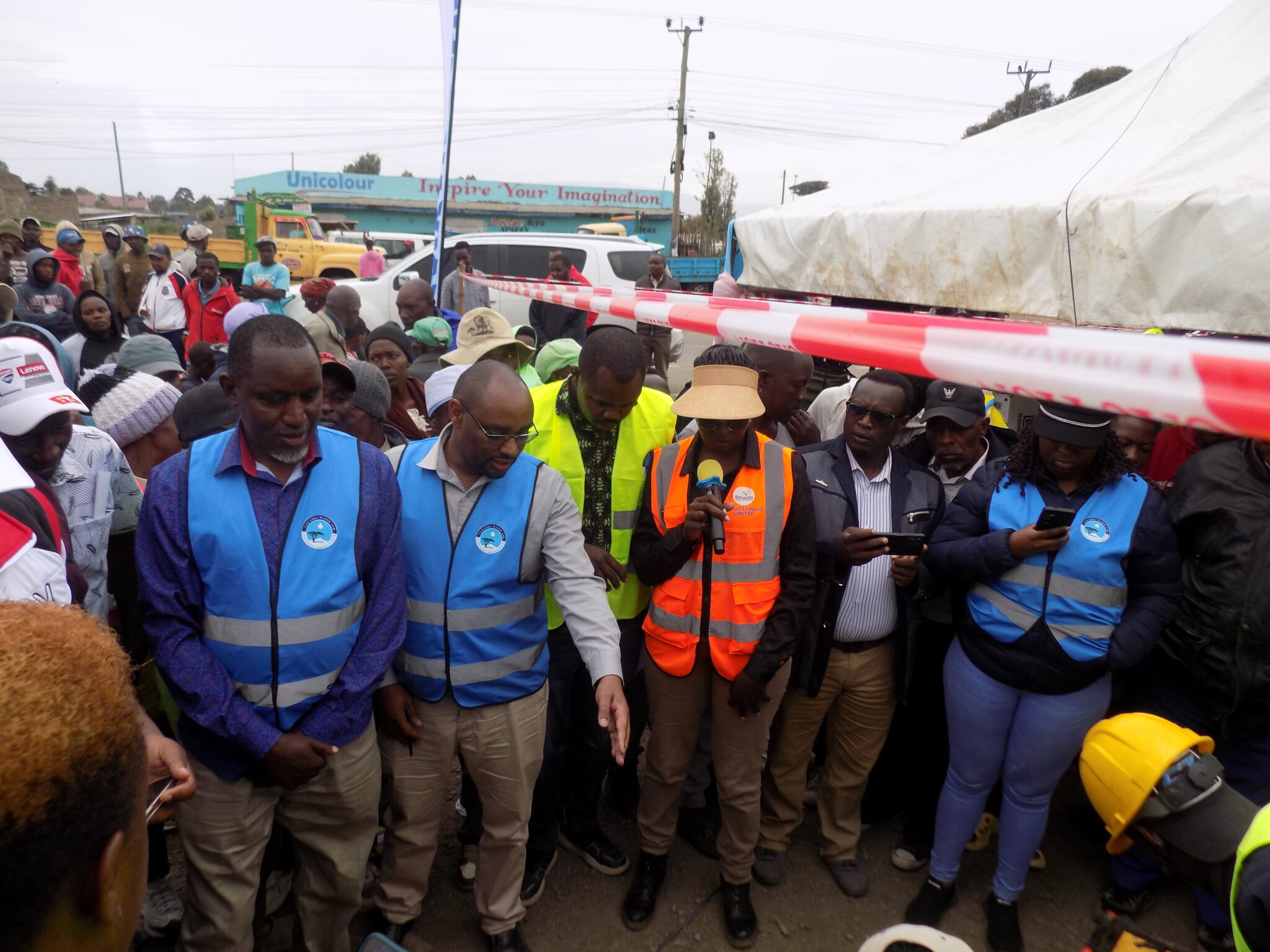 Groundbreaking Ceremony for Suberico Sewer & Kinamba Water Projects ...